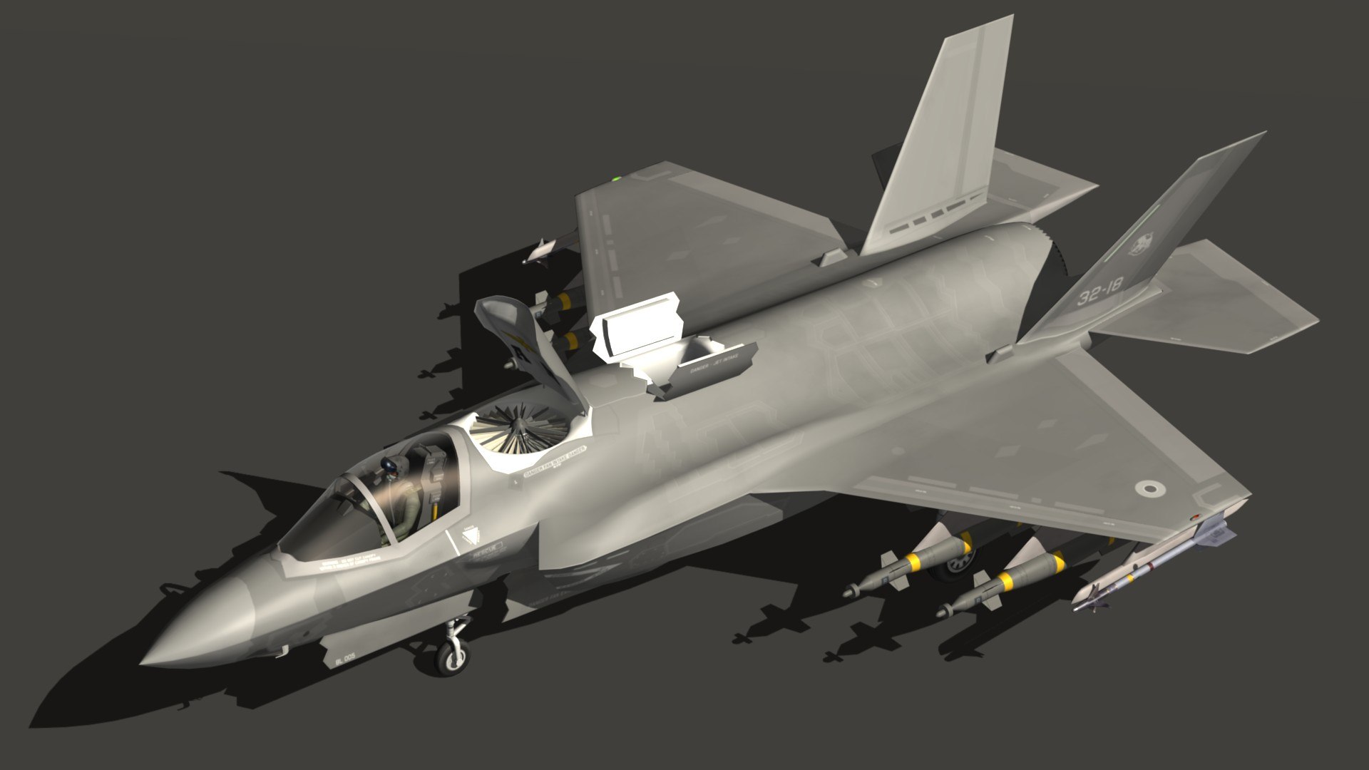3D model Lockheed Martin F-35B Italy - TurboSquid 1968896