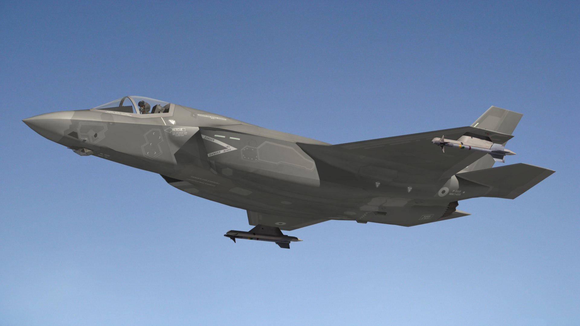 3D model Lockheed Martin F-35B Italy - TurboSquid 1968896