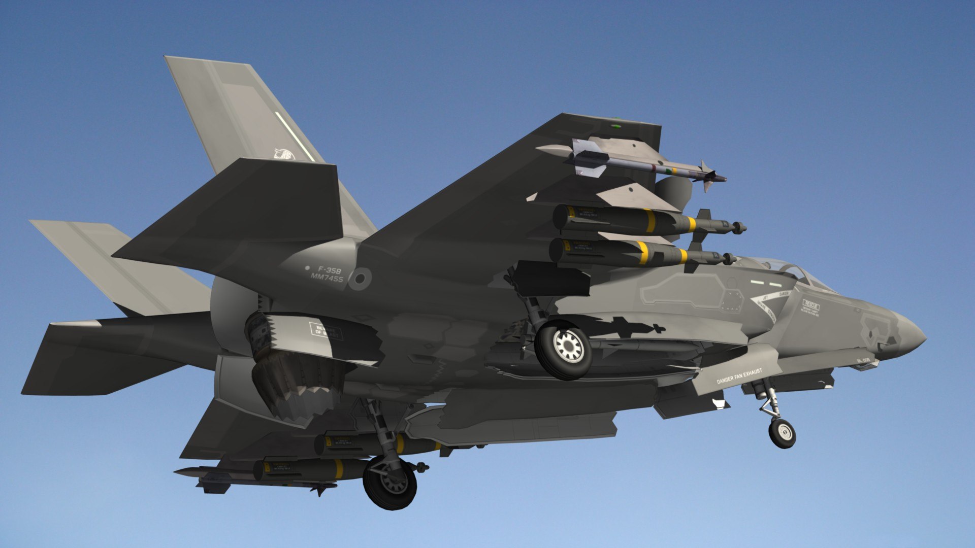 3D model Lockheed Martin F-35B Italy - TurboSquid 1968896
