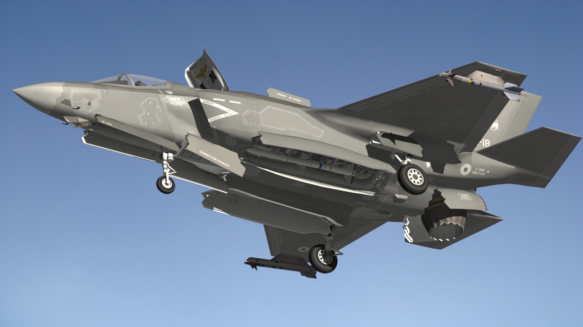 3D model Lockheed Martin F-35B Italy - TurboSquid 1968896