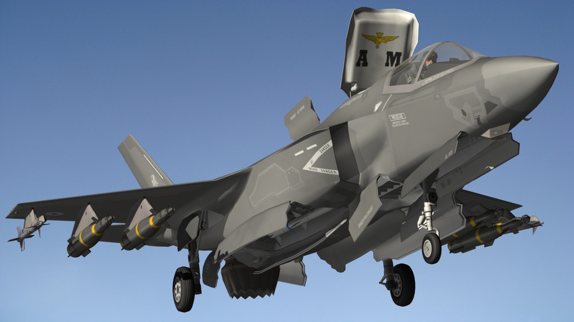 3D model Lockheed Martin F-35B Italy - TurboSquid 1968896