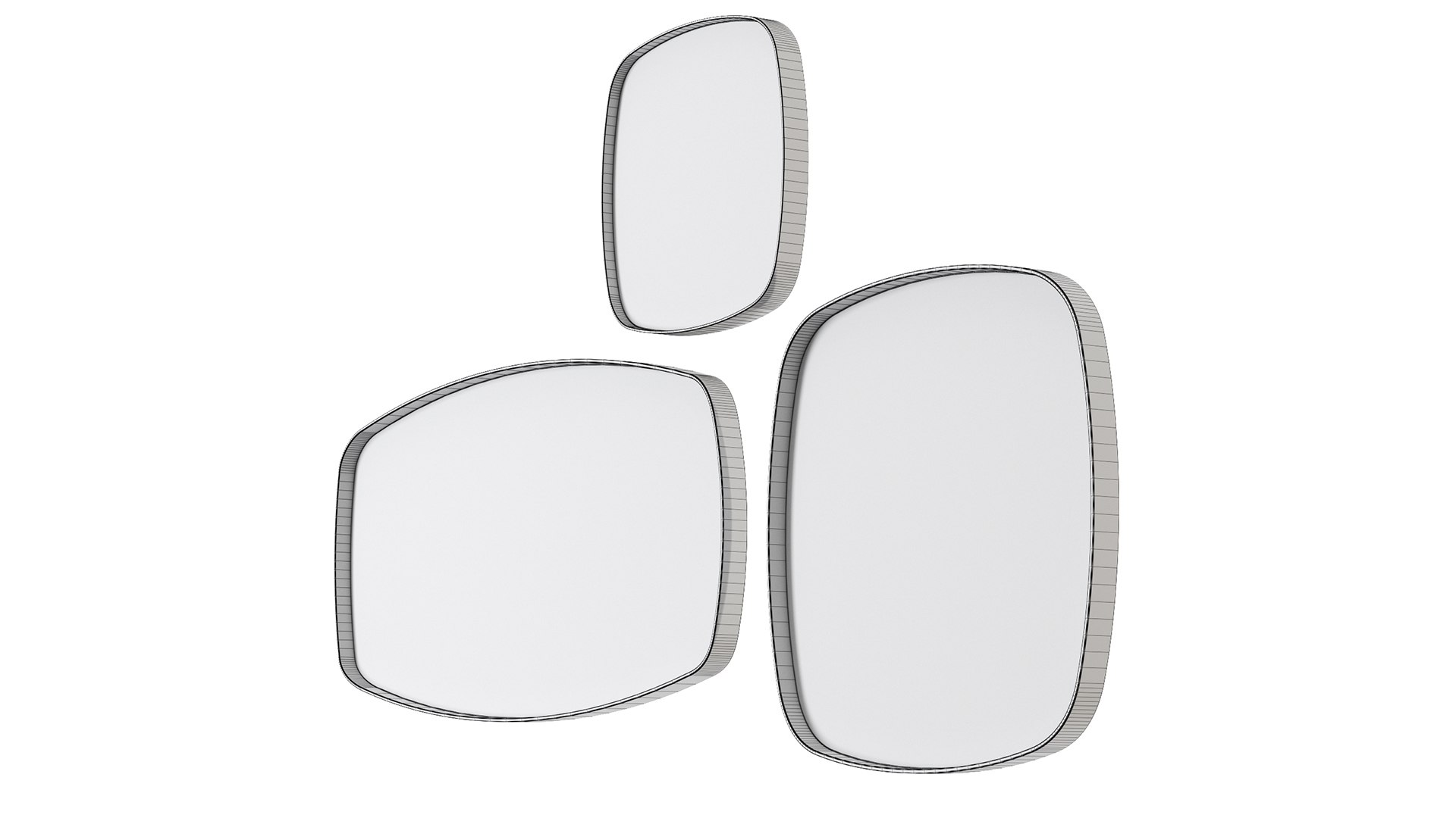 Kekke Living Piet Boon Square Mirror model - TurboSquid 2108860