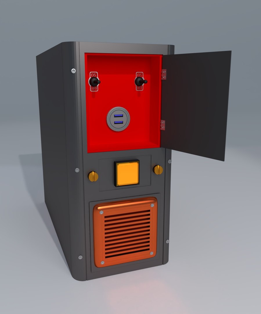 3D Model Computer Industrial - TurboSquid 1435291