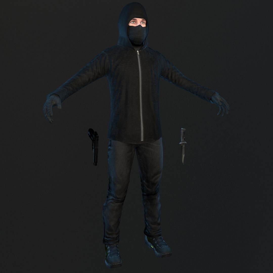 3D Robber 2019 - TurboSquid 1410423