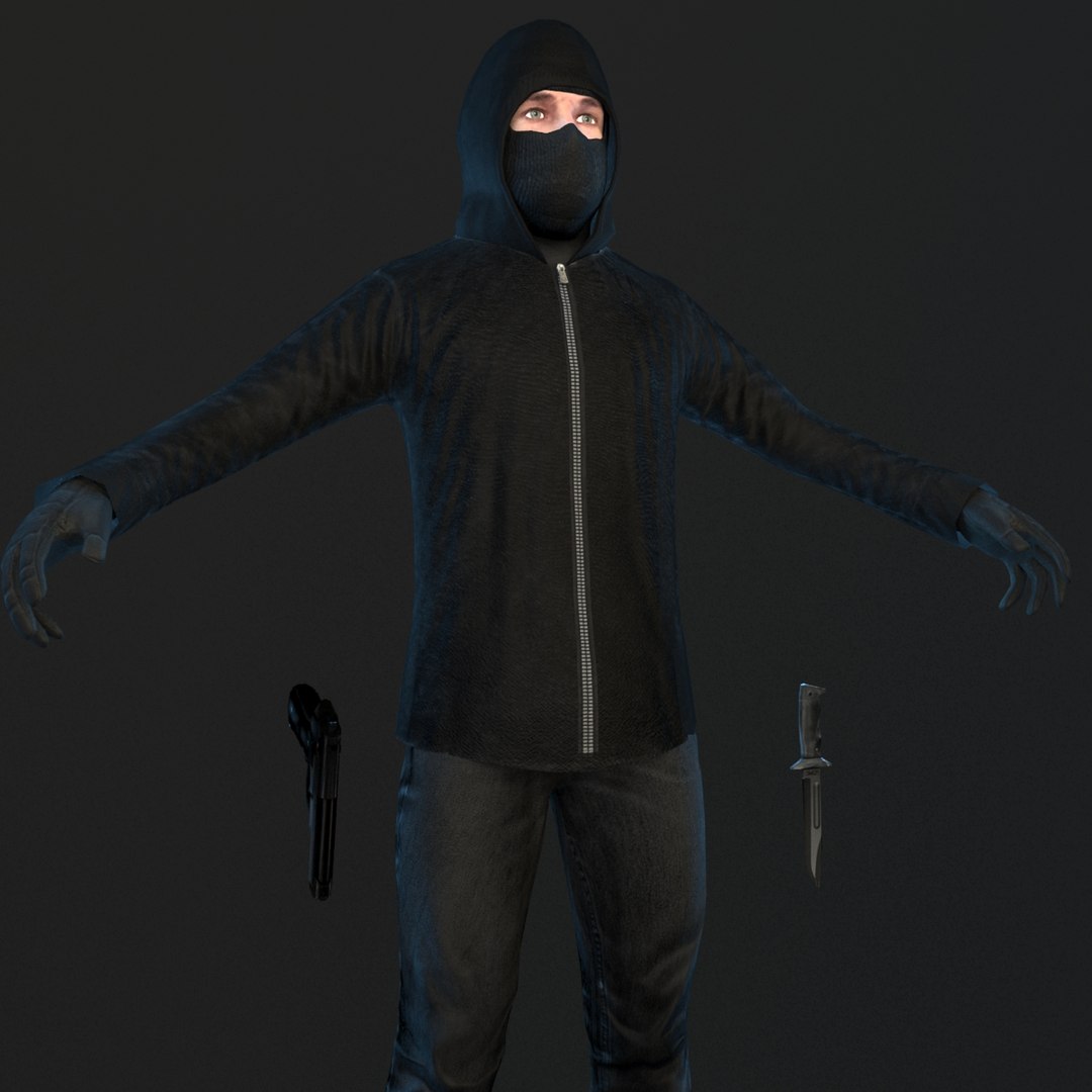 3D Robber 2019 - TurboSquid 1410423