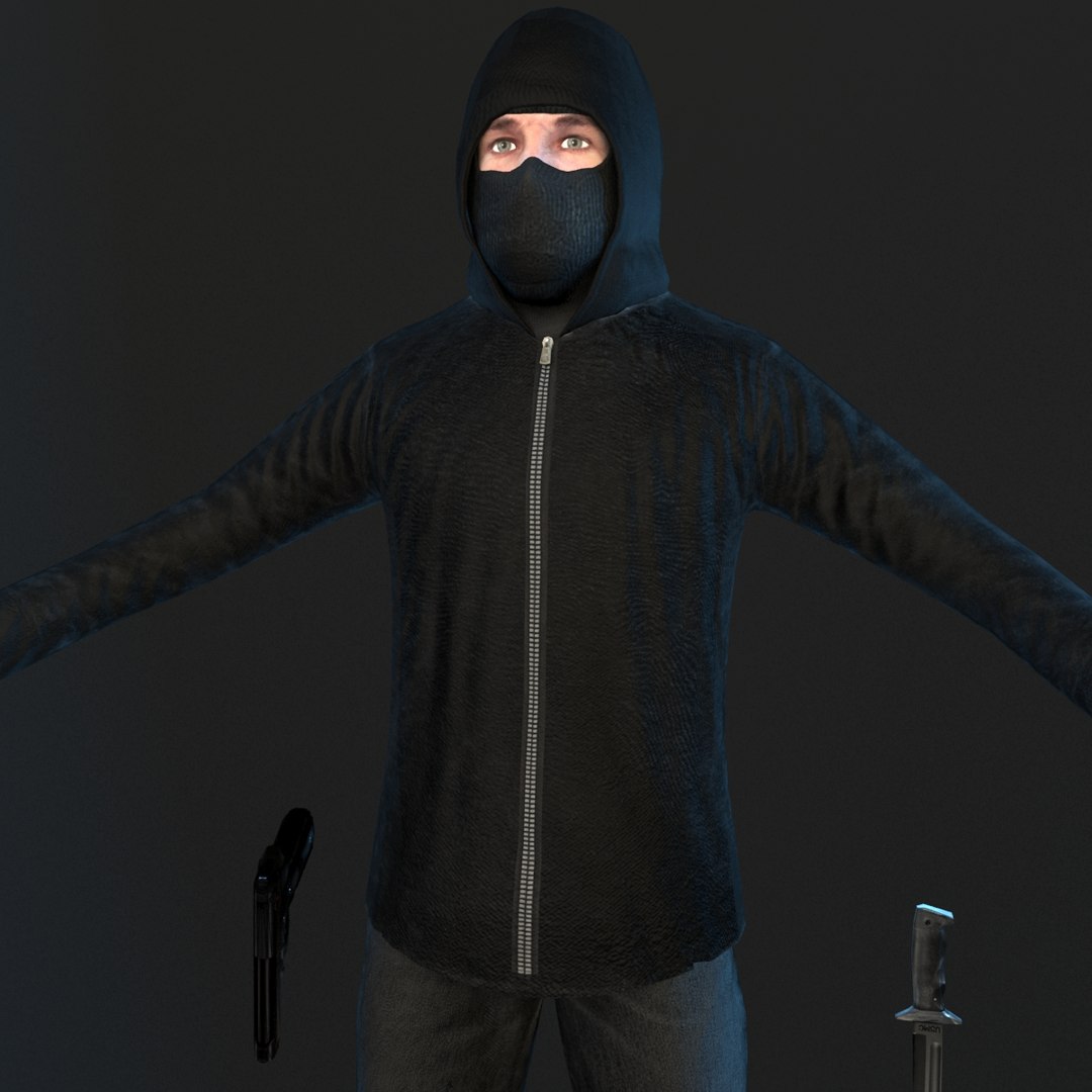 3D Robber 2019 - TurboSquid 1410423