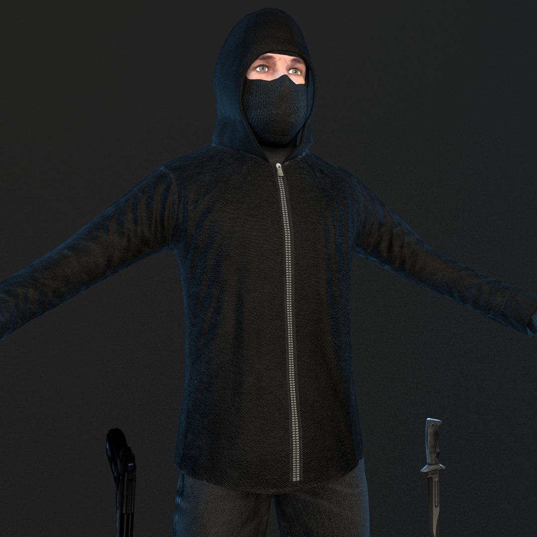 3D Robber 2019 - TurboSquid 1410423