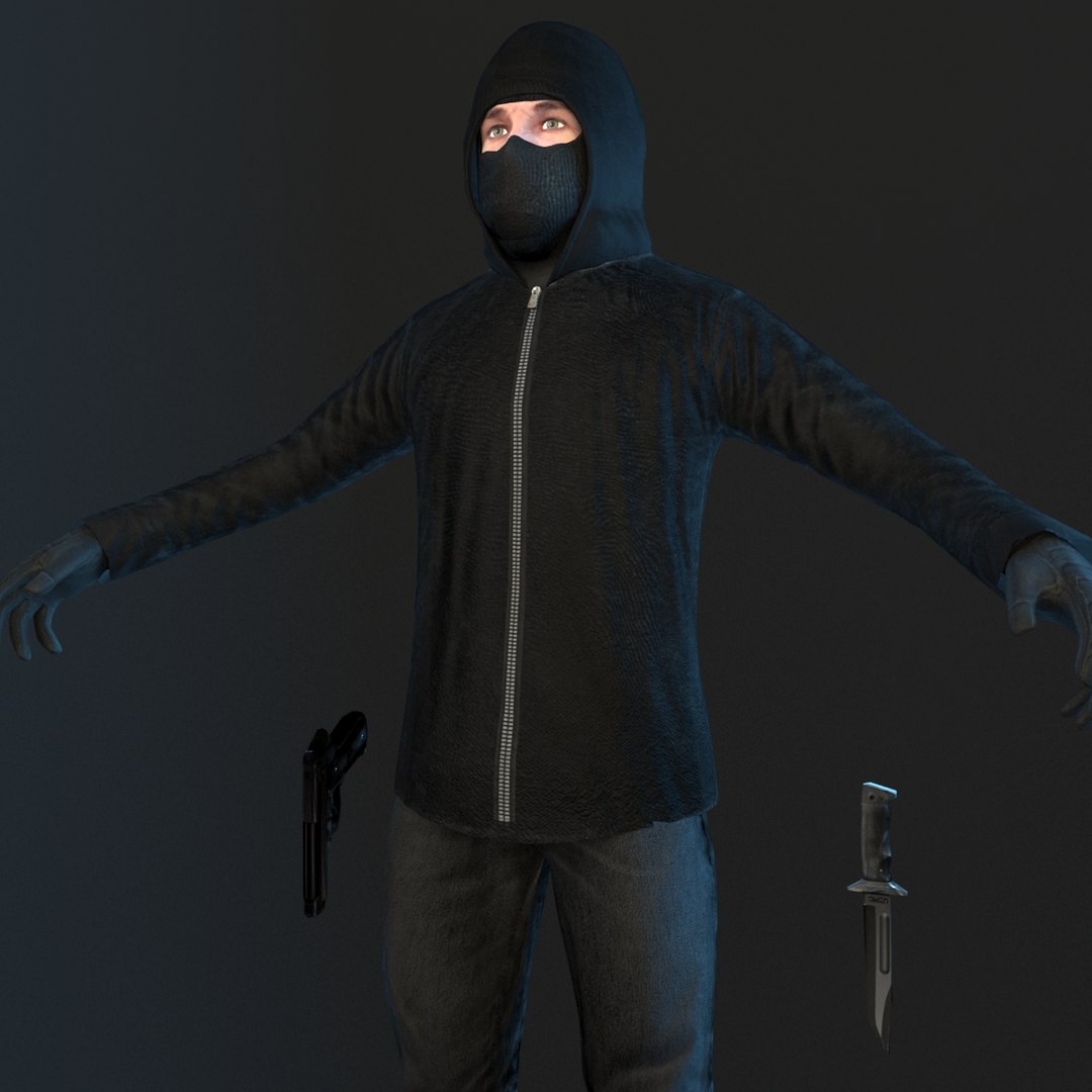 3D Robber 2019 - TurboSquid 1410423