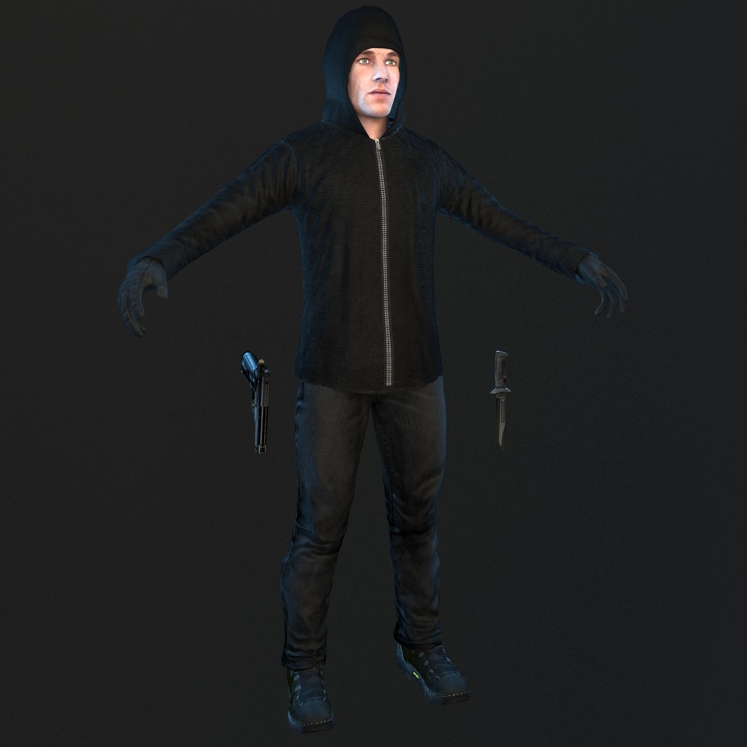 3D Robber 2019 - TurboSquid 1410423