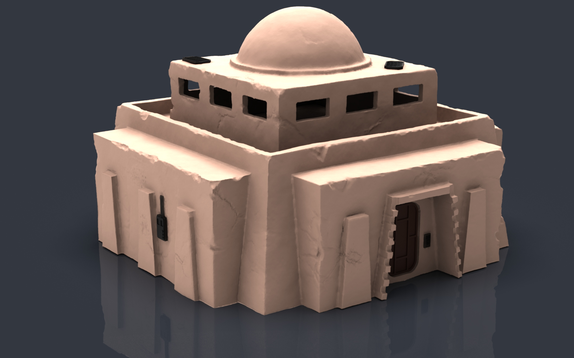 Star Wars Tatooine Gebäude Legion 3D-Modell - TurboSquid 1892534