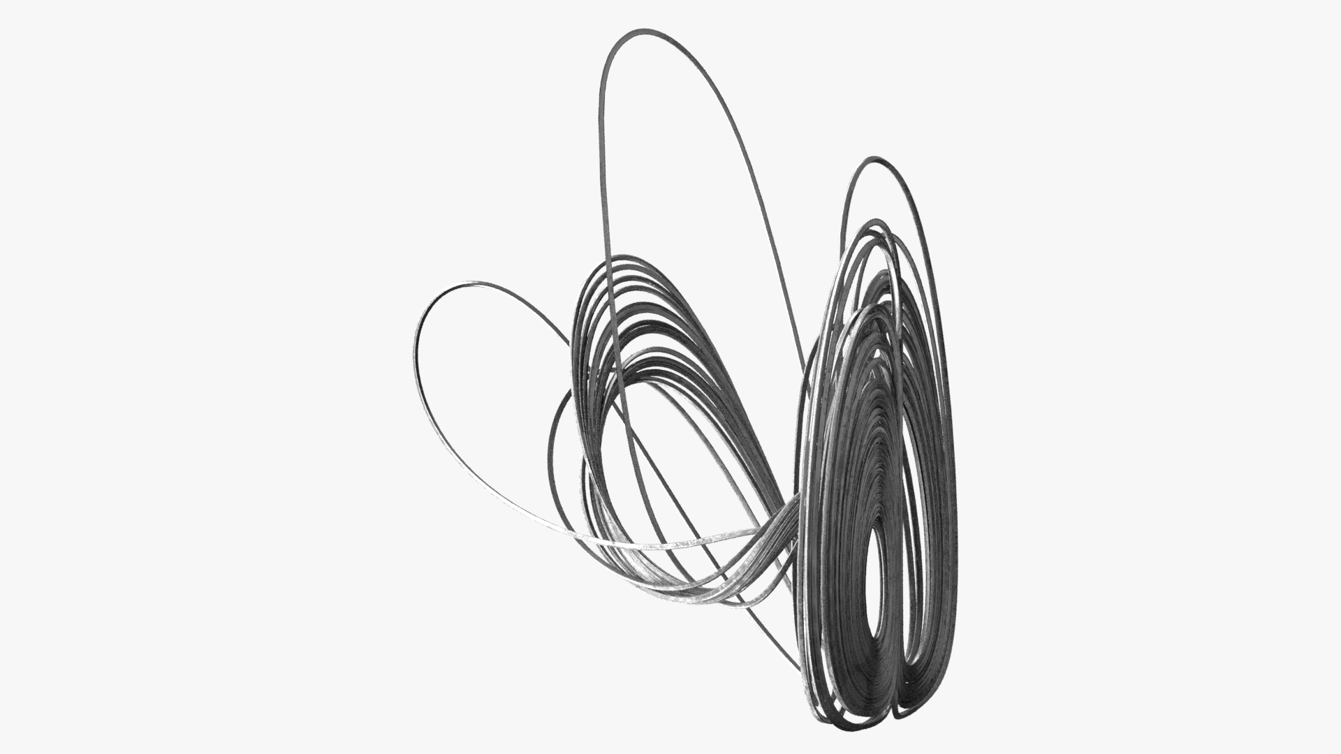 3D Bouali Strange Attractor - TurboSquid 1811419