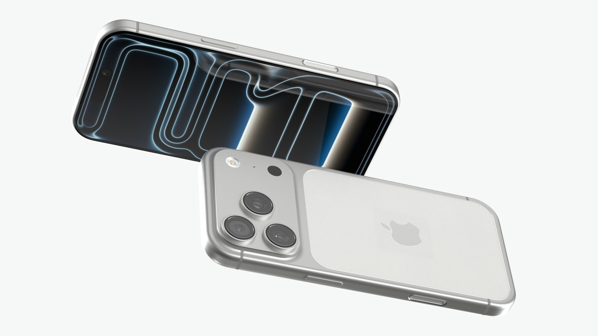 Apple IPhone 17 Pro Silver Model - TurboSquid 2460713