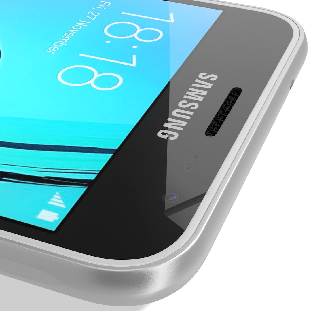 3d Model Realistic Samsung Galaxy J3
