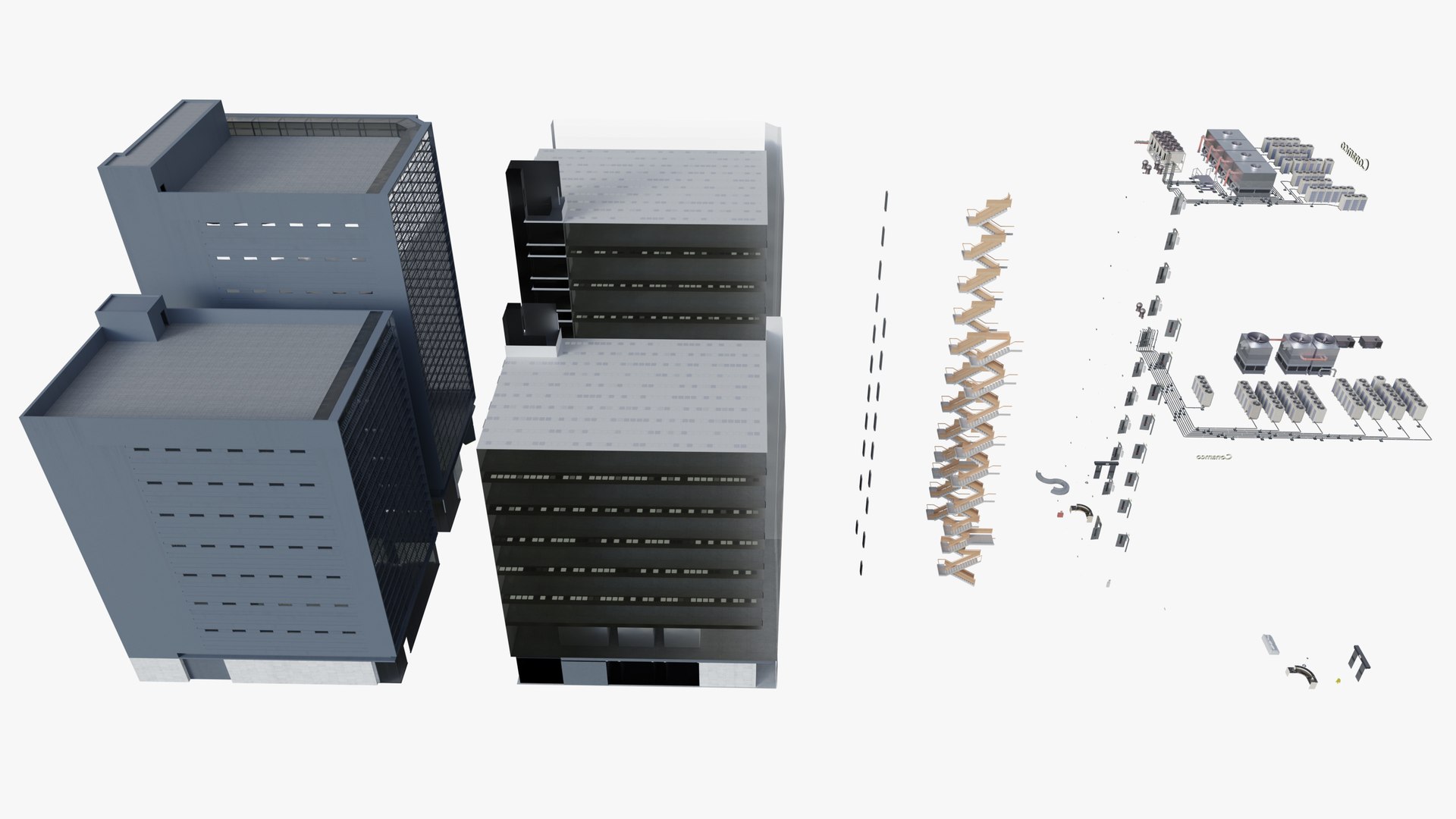 3D Modular City - Building AS11 - TurboSquid 2073624
