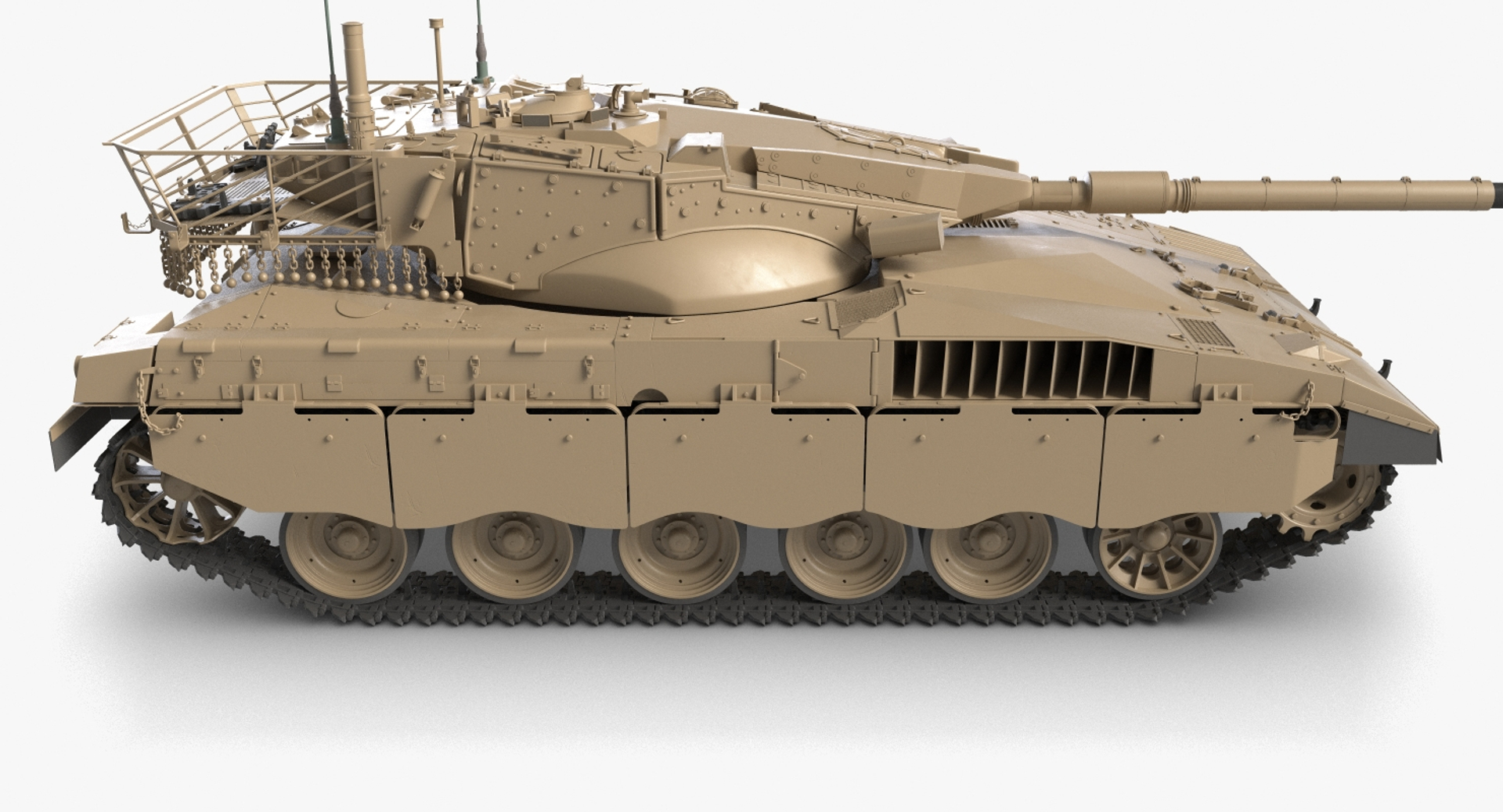 3D Battle Tank Merkava Mark | 1144272 | TurboSquid