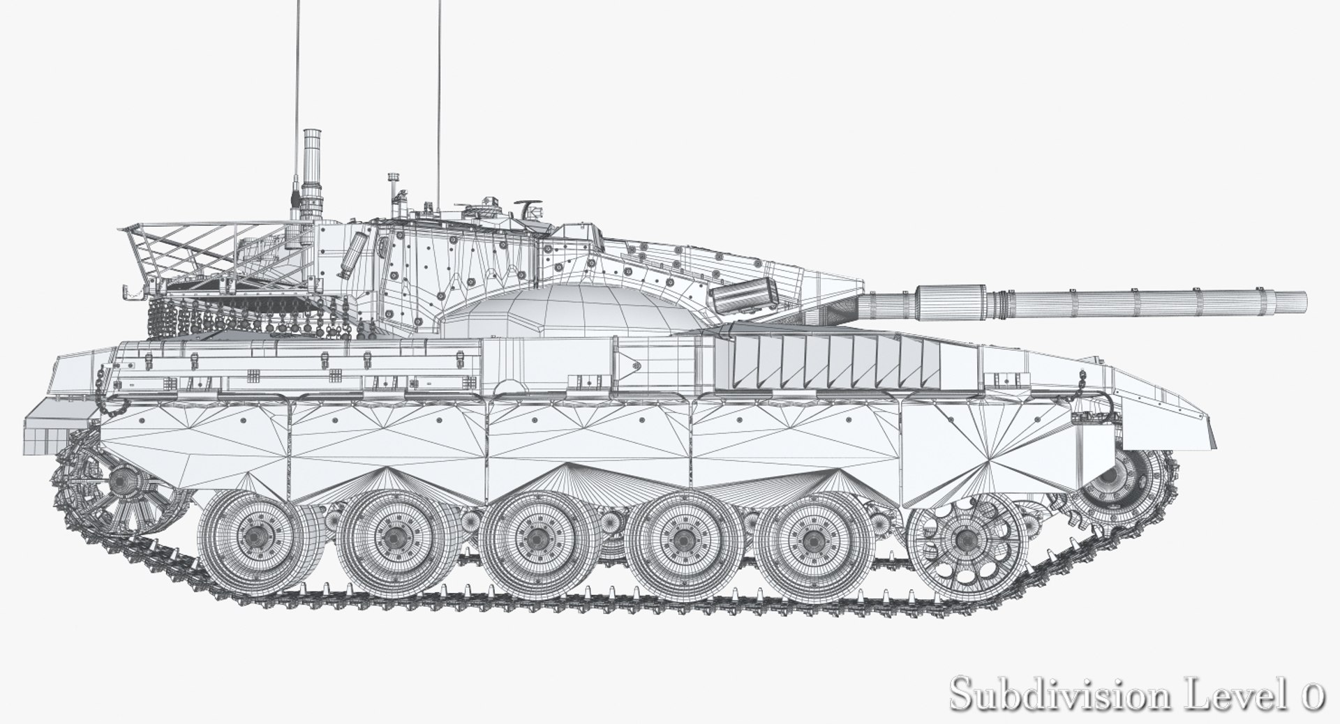 3D Battle Tank Merkava Mark | 1144272 | TurboSquid