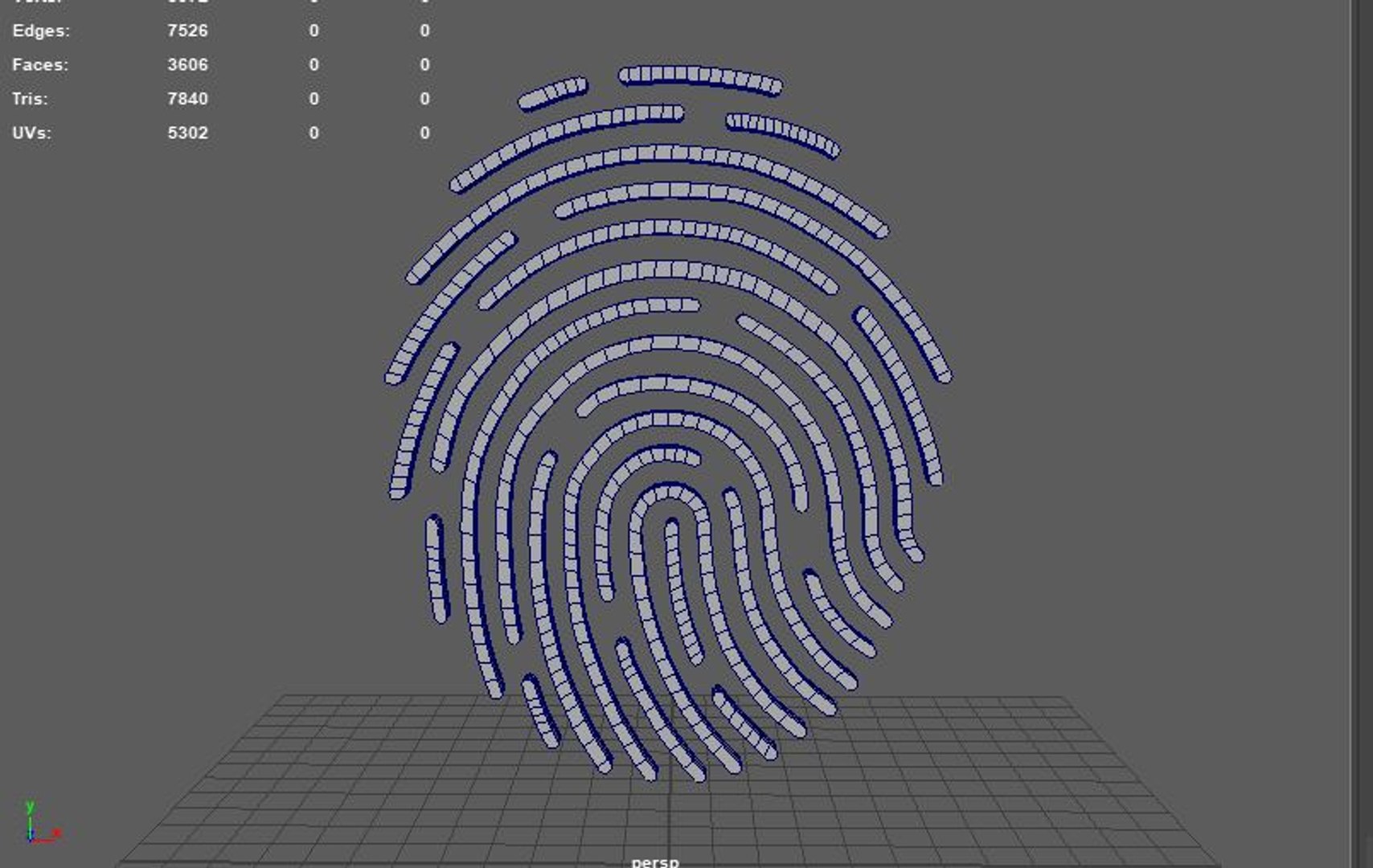 3D Fingerprint Icon 3D Model Model - TurboSquid 2337988