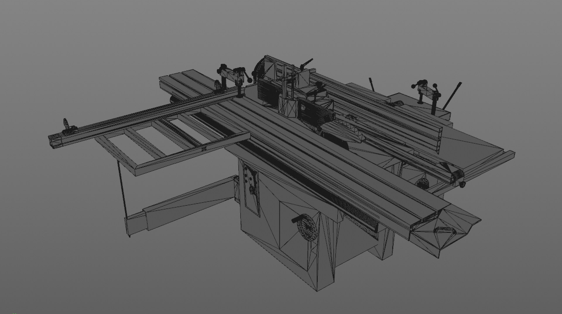 Sicar C400 Table Saw Combination Machine Model - TurboSquid 2210246