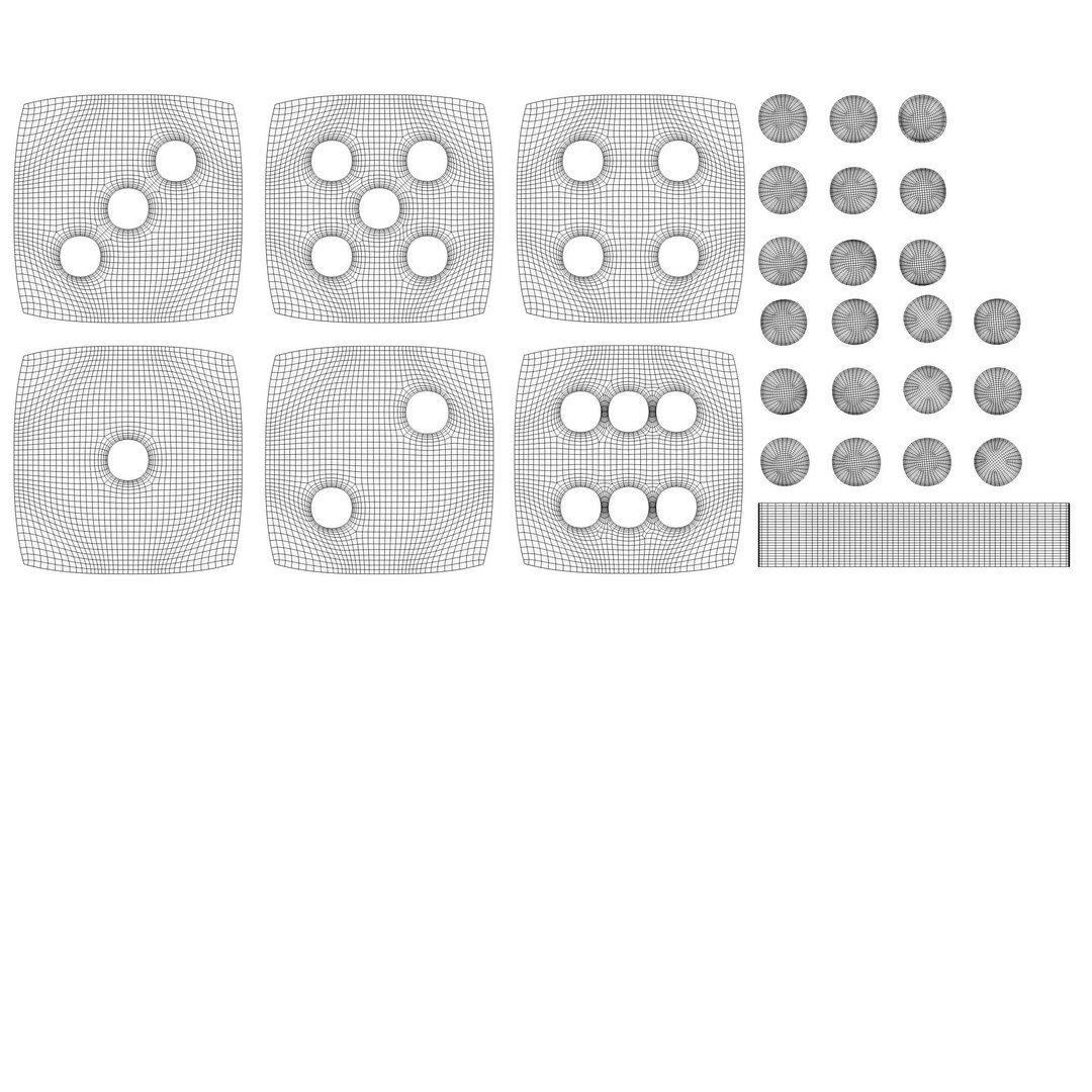 Fuzzy Car Dice 3D - TurboSquid 1424338