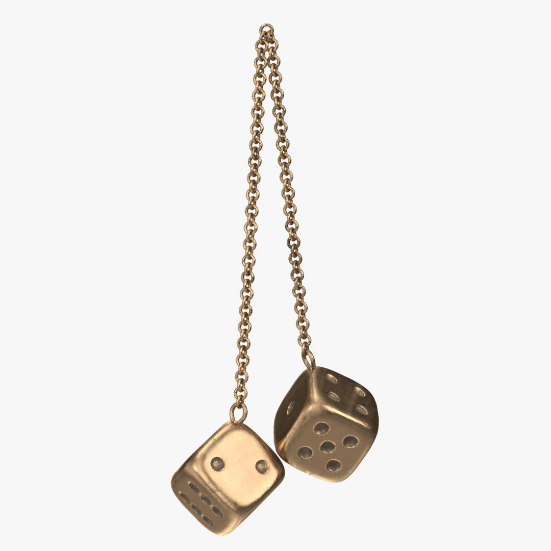 Fuzzy Car Dice 3D - TurboSquid 1424338