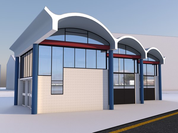 Bus Station 3D Models for Download | TurboSquid