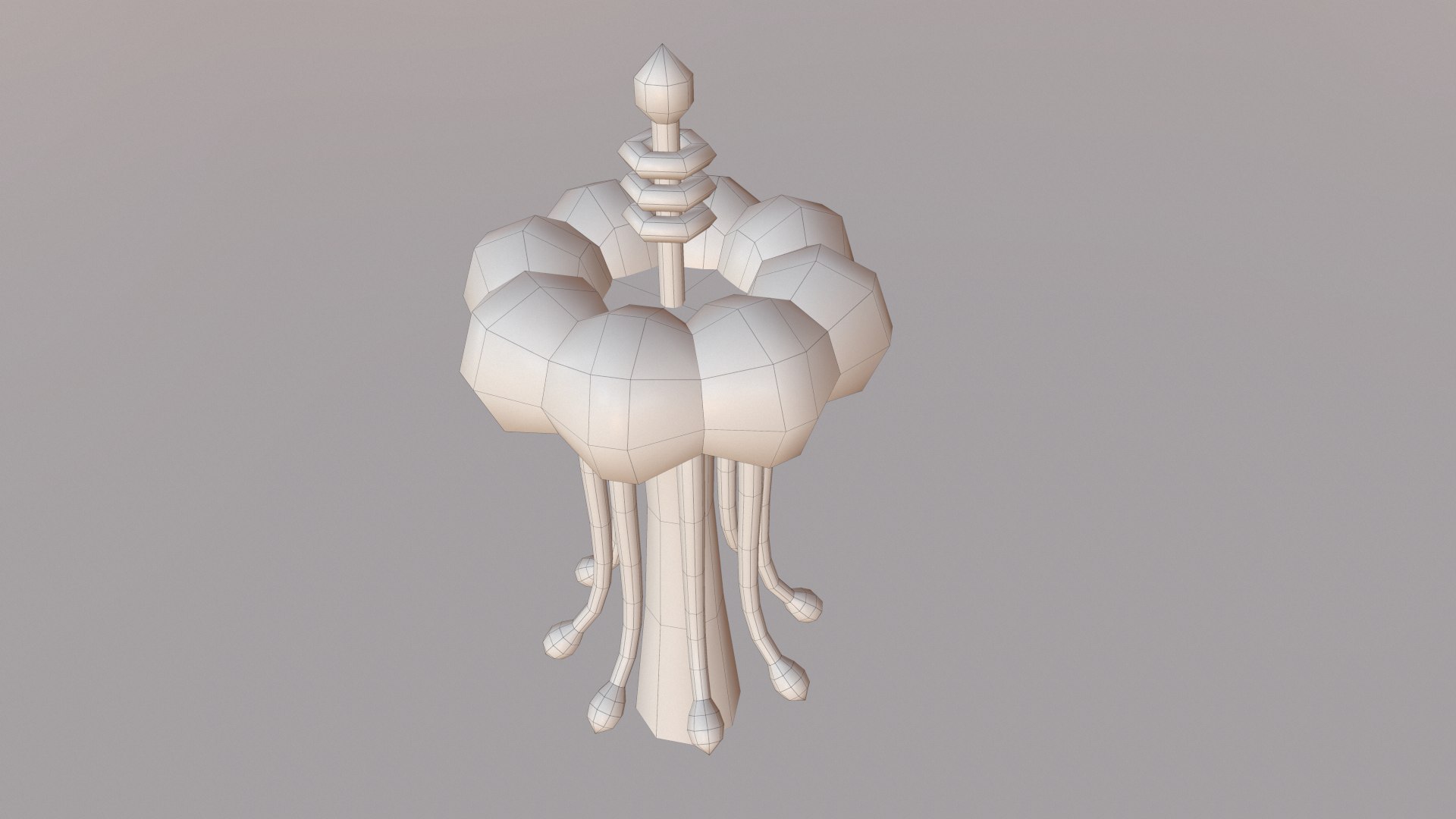 3D Cartoon Alien Plants Pack 2 model - TurboSquid 1820332