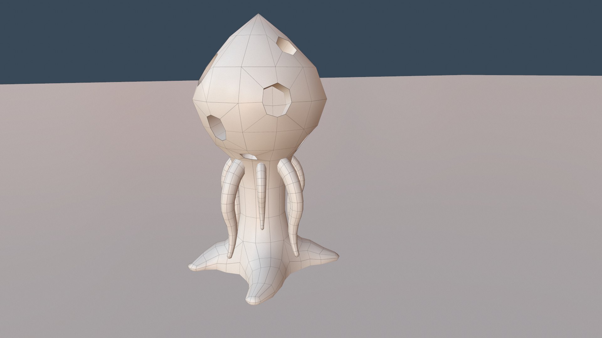 3D Cartoon Alien Plants Pack 2 model - TurboSquid 1820332