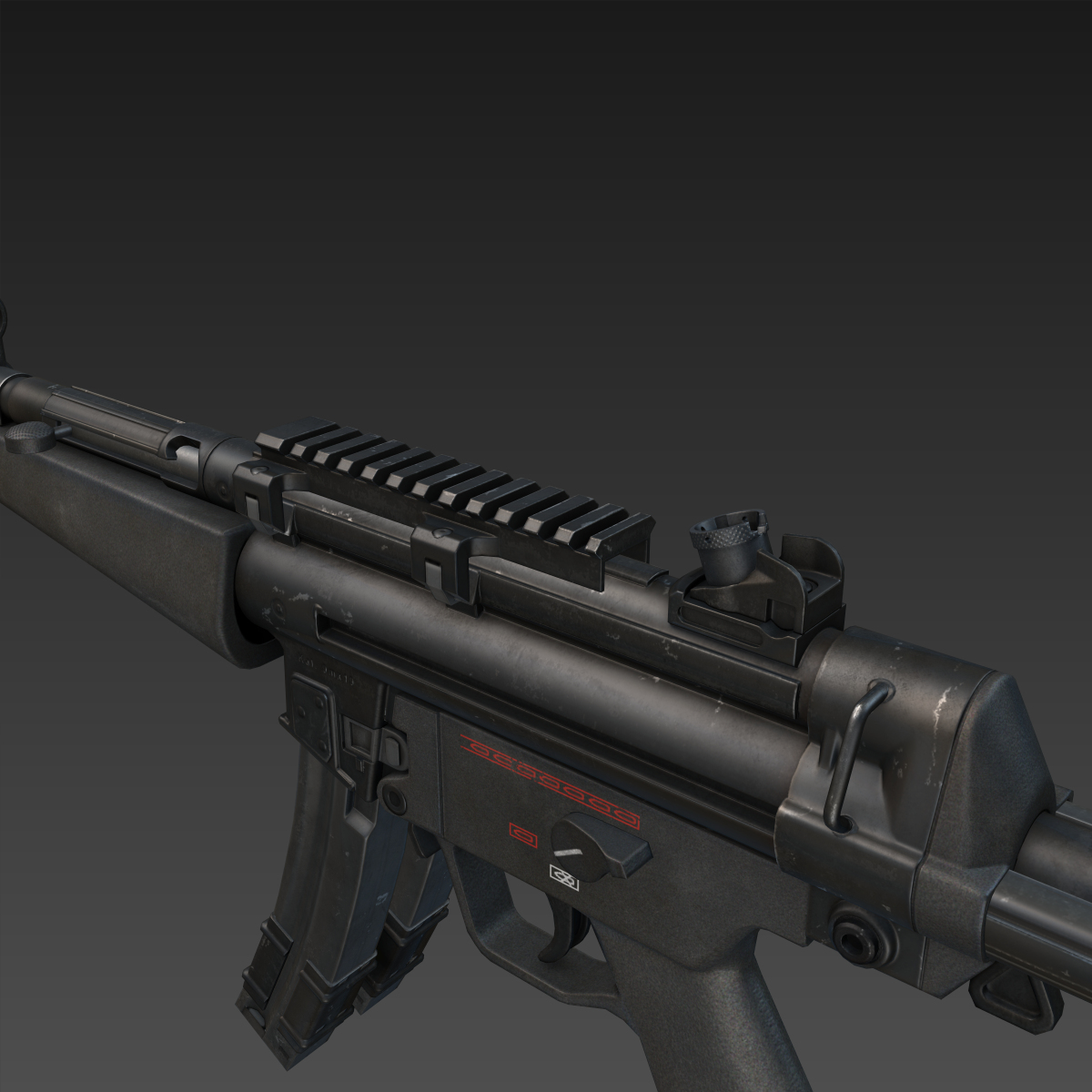 max mp5 submachine gun