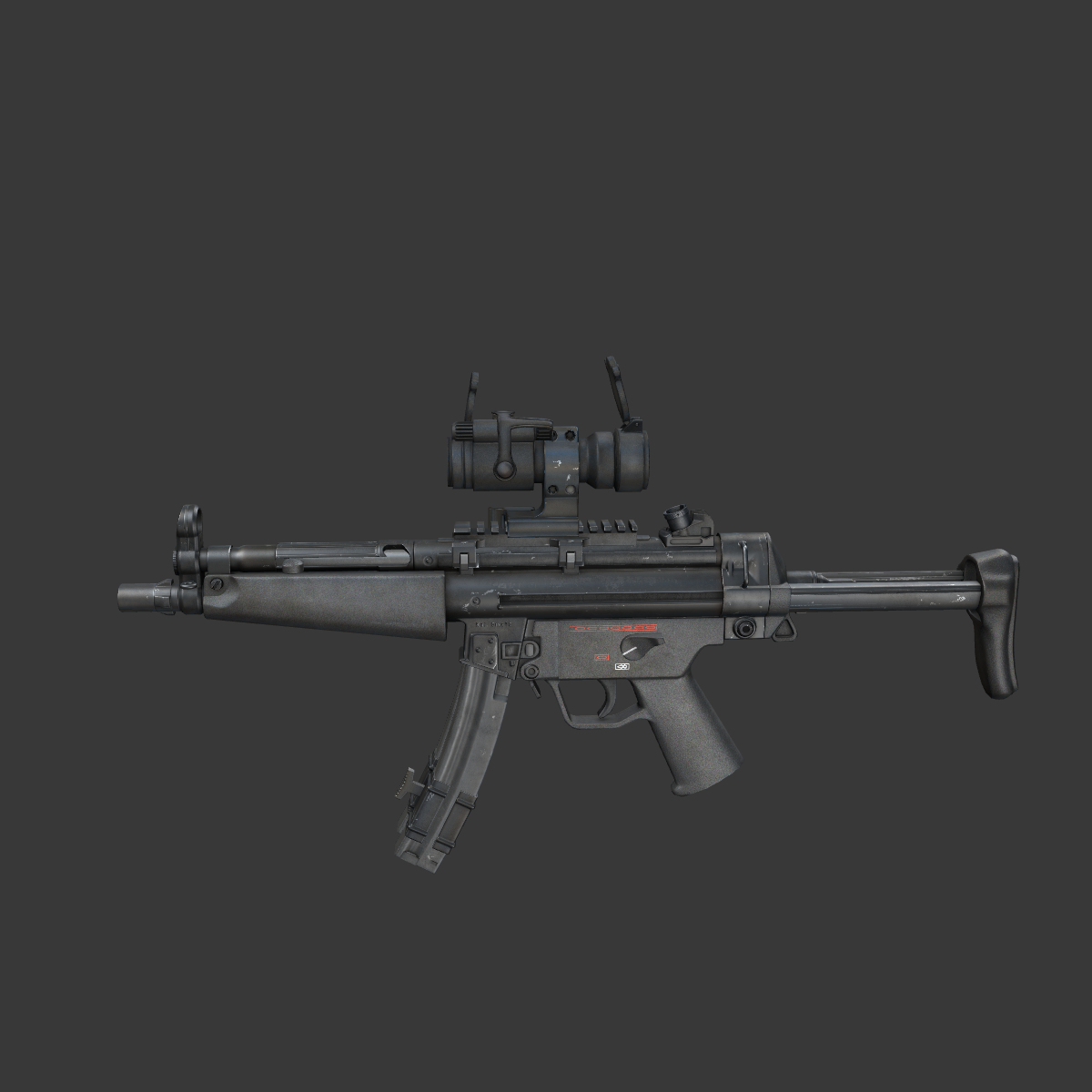 max mp5 submachine gun