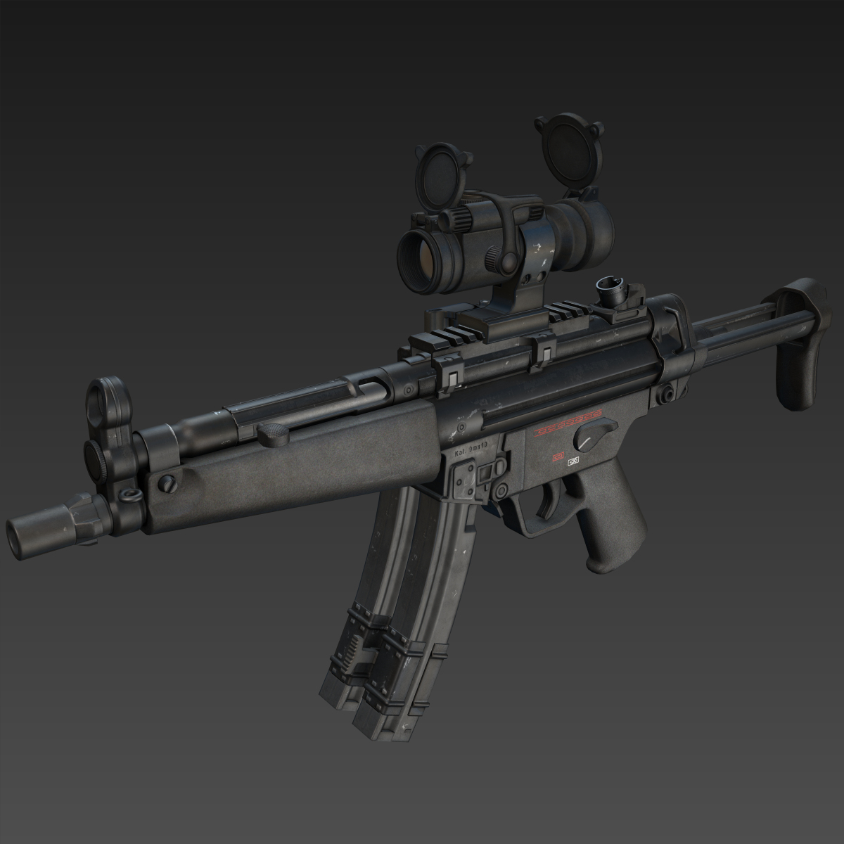 max mp5 submachine gun