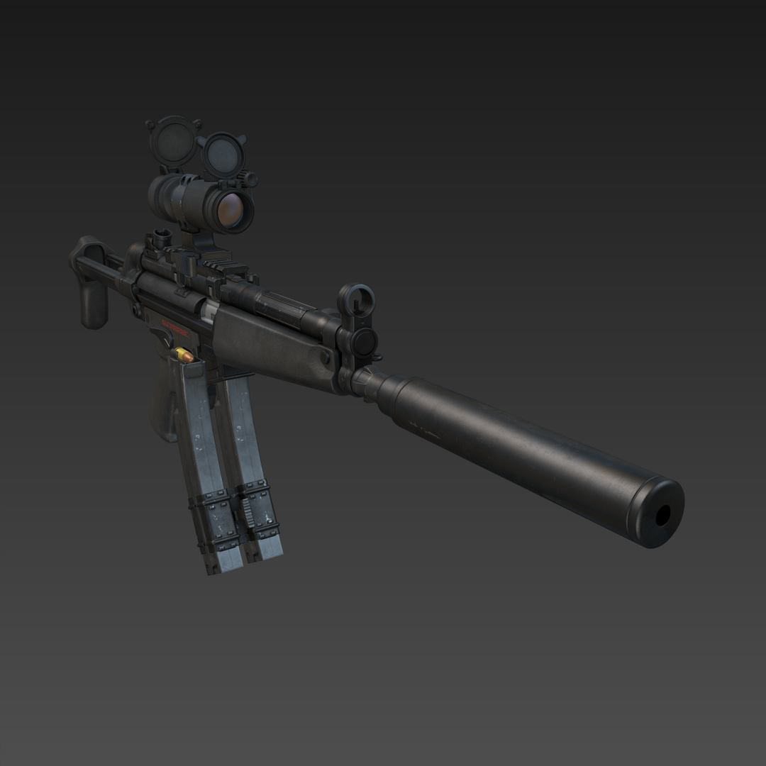 max mp5 submachine gun