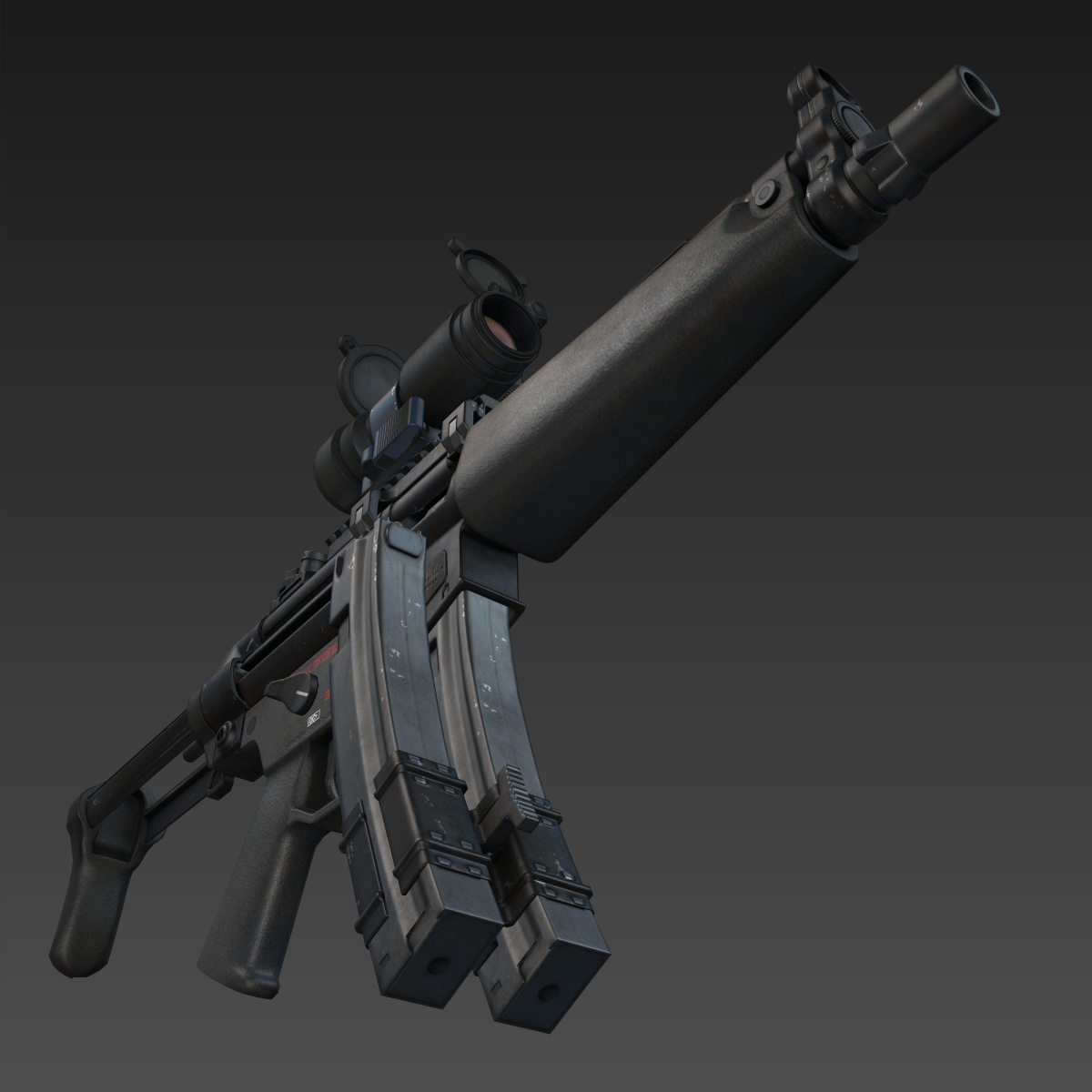 max mp5 submachine gun