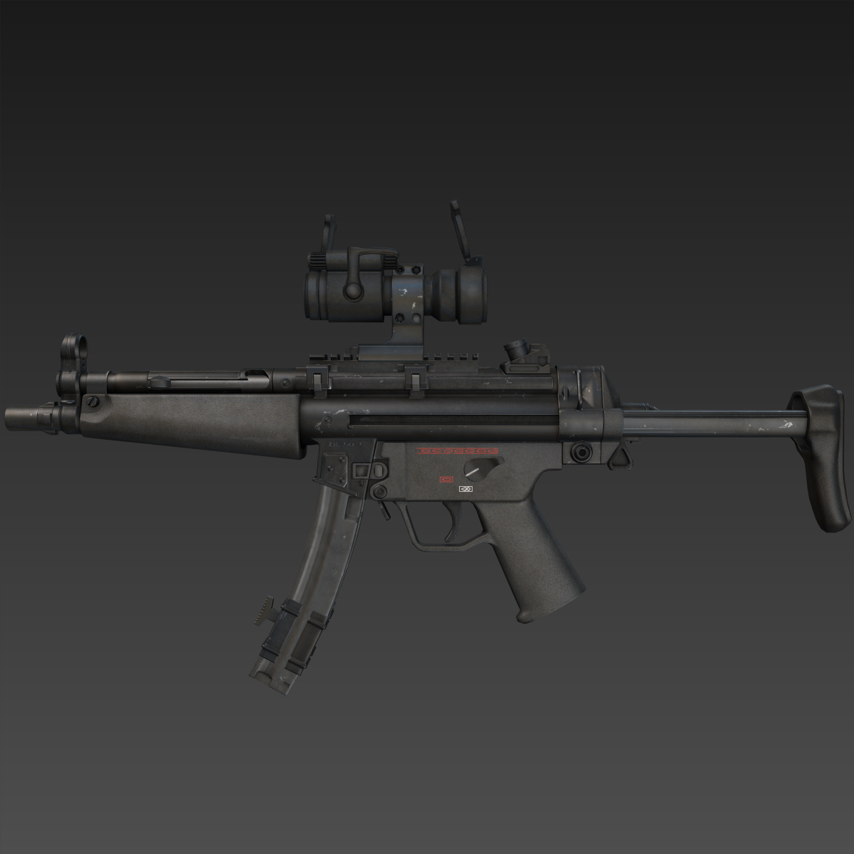 max mp5 submachine gun