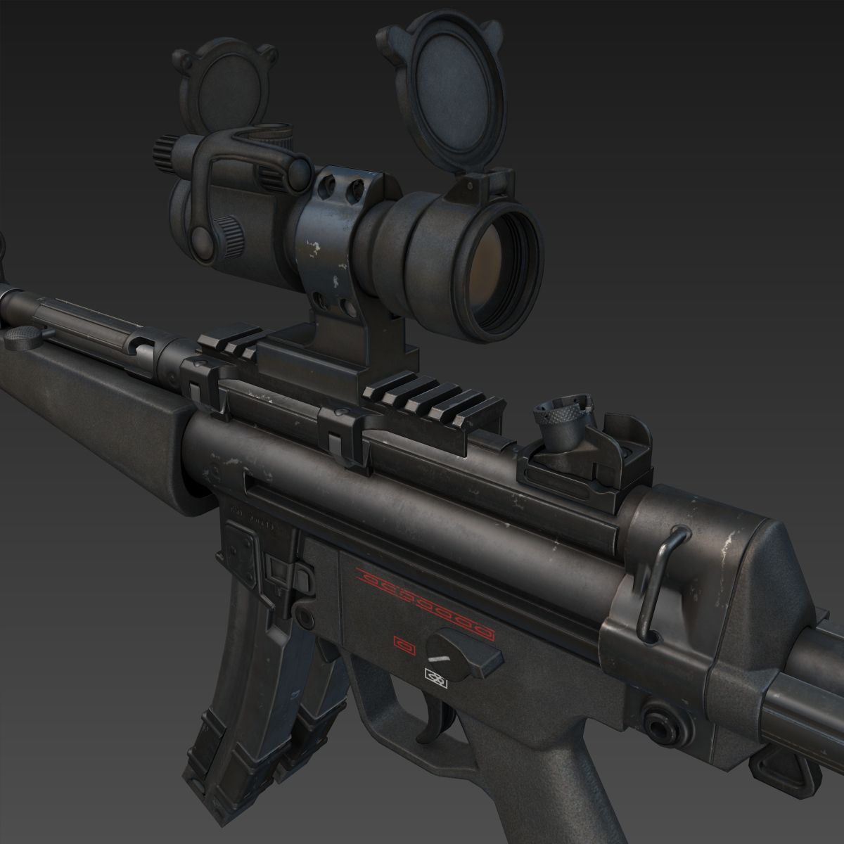 max mp5 submachine gun