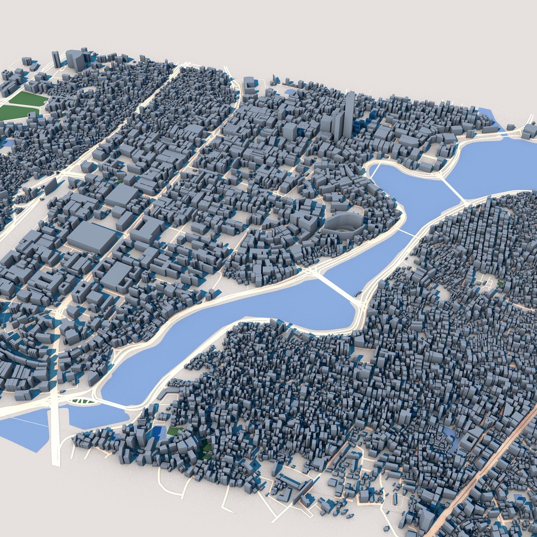 3D Dhaka City Bangladesh - TurboSquid 2347221