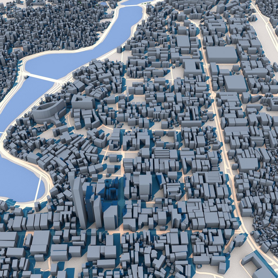 3D Dhaka City Bangladesh - TurboSquid 2347221