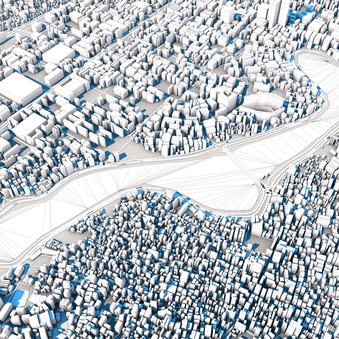 3D Dhaka City Bangladesh - TurboSquid 2347221