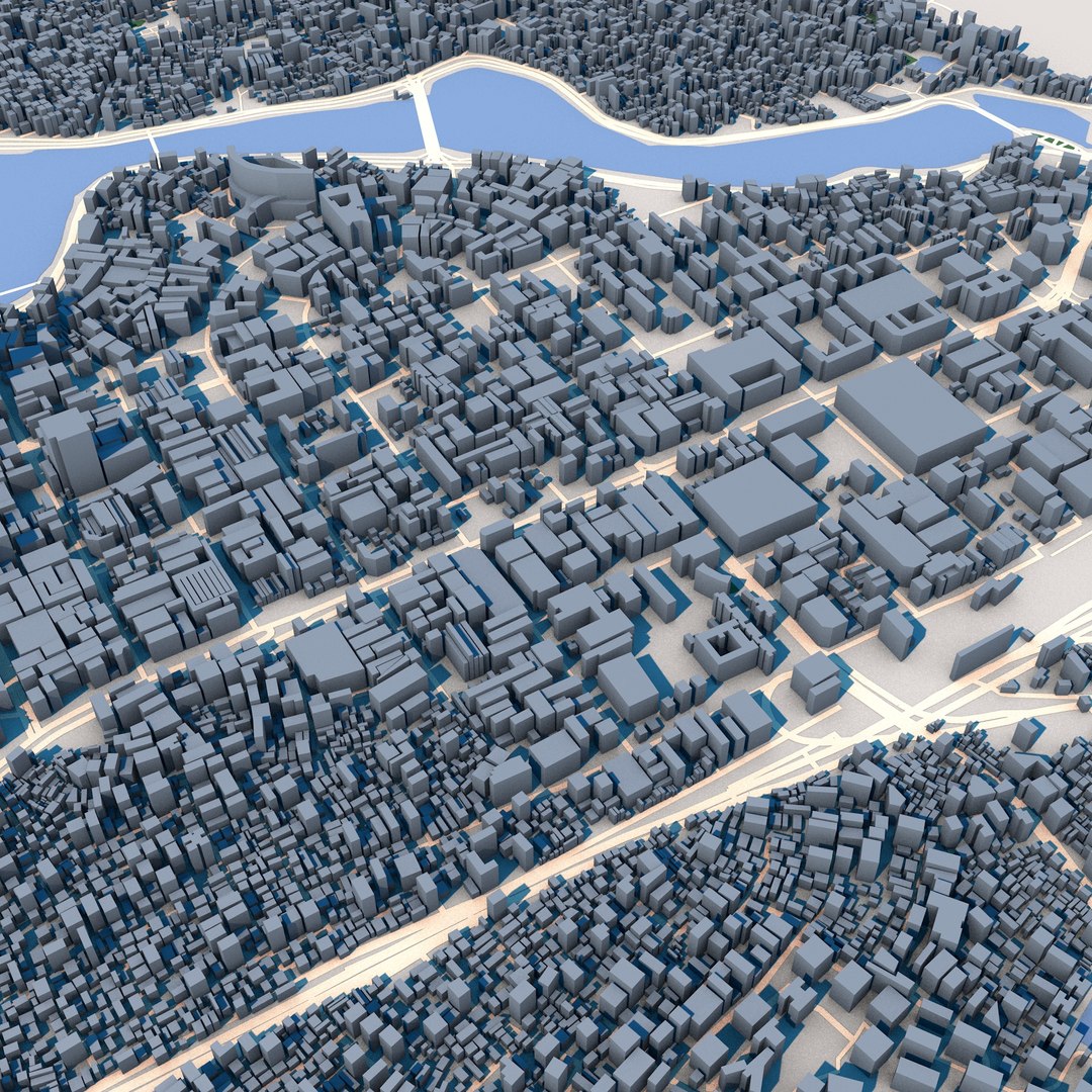 3D Dhaka City Bangladesh - TurboSquid 2347221