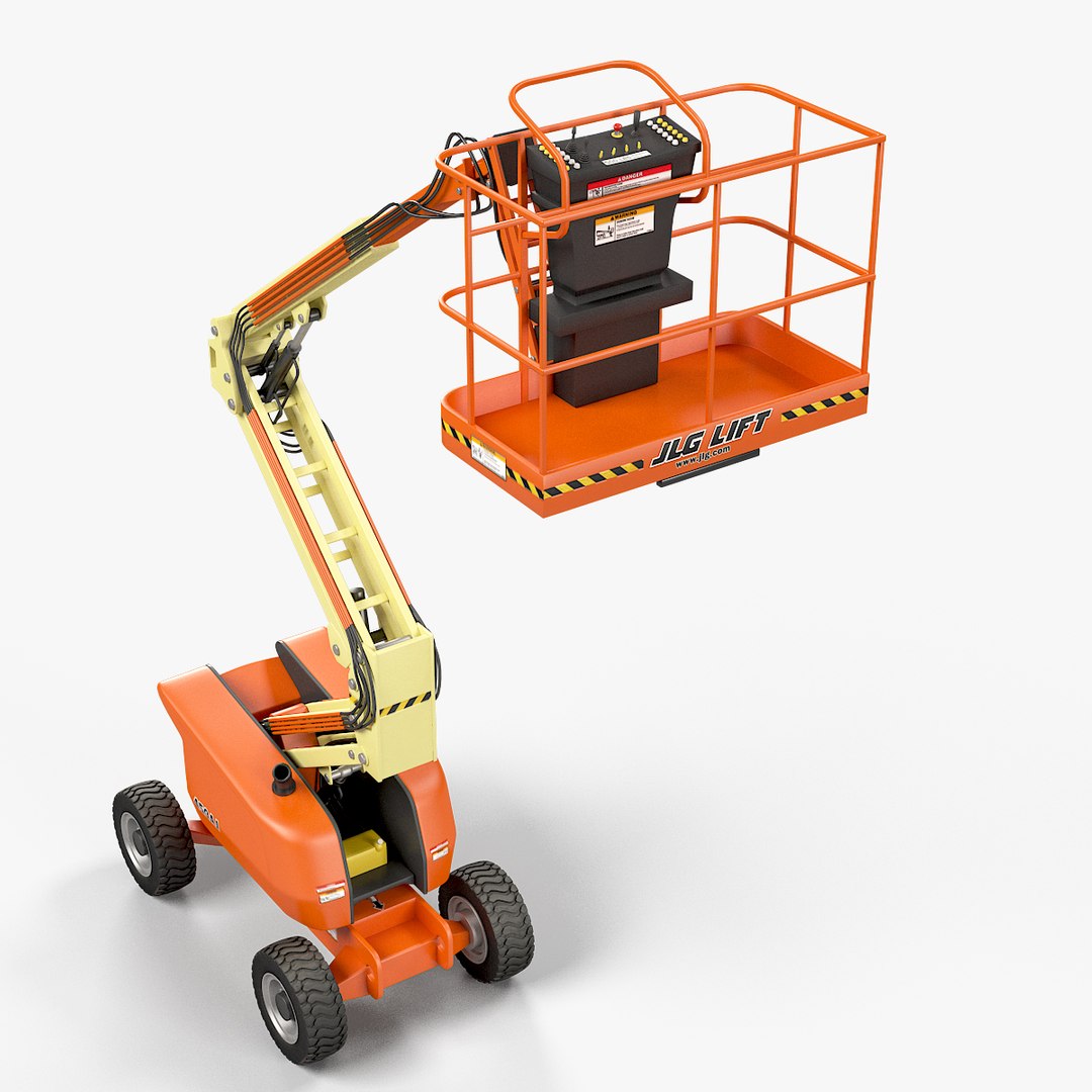 Articulating Boom Lift 450aj 3D - TurboSquid 1155094