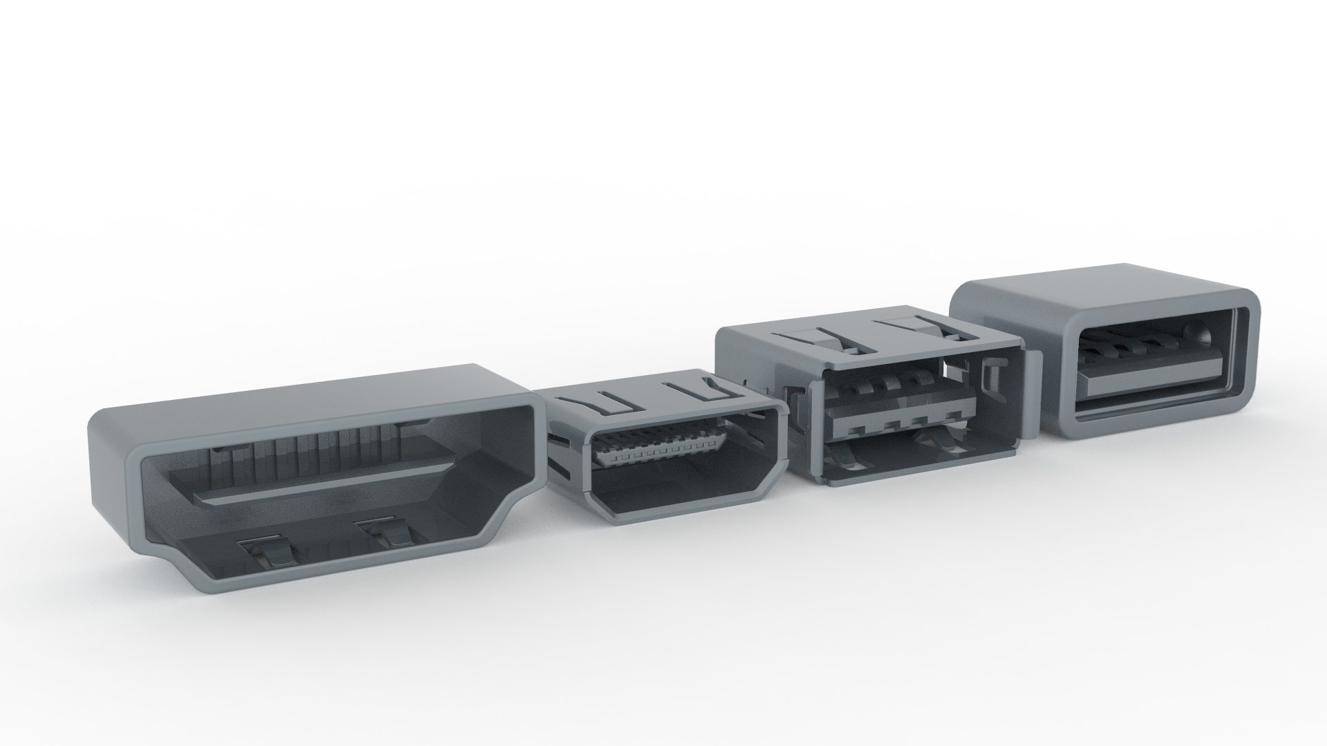 USB PORT 3D Model - TurboSquid 2087150