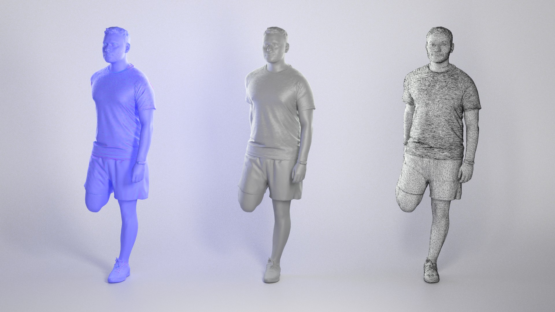 Human Young Man Character Model - TurboSquid 1667774