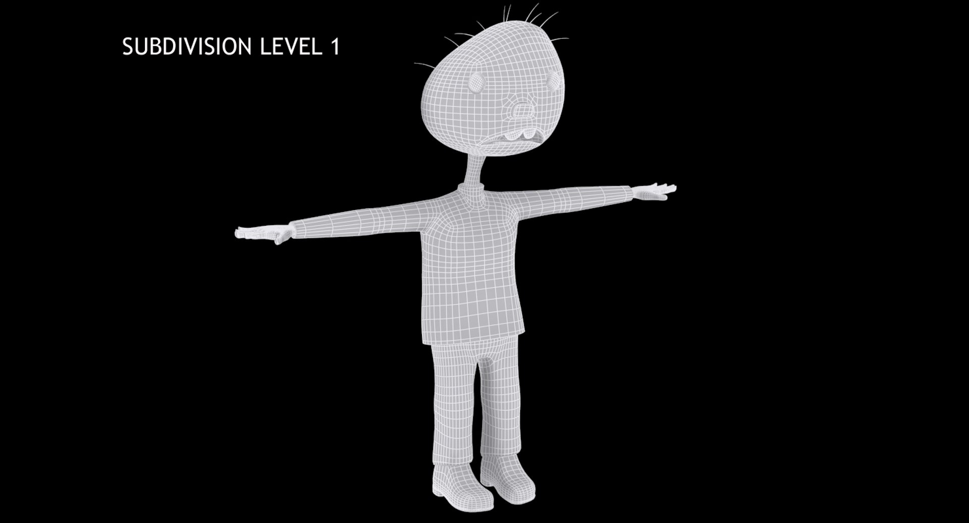 Funny Cartoon Father 3D - TurboSquid 1266196
