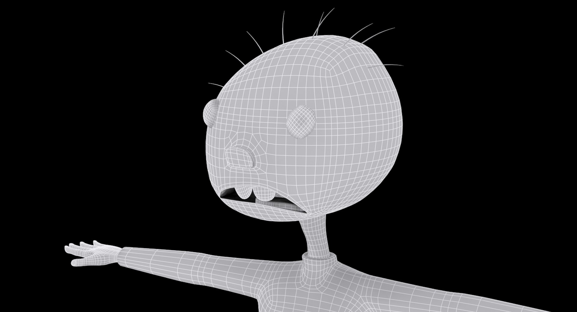 Funny Cartoon Father 3D - TurboSquid 1266196