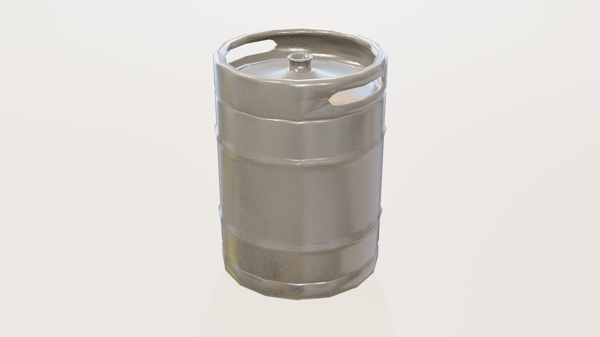 3D Beer Drum 60L 01 - TurboSquid 2355915