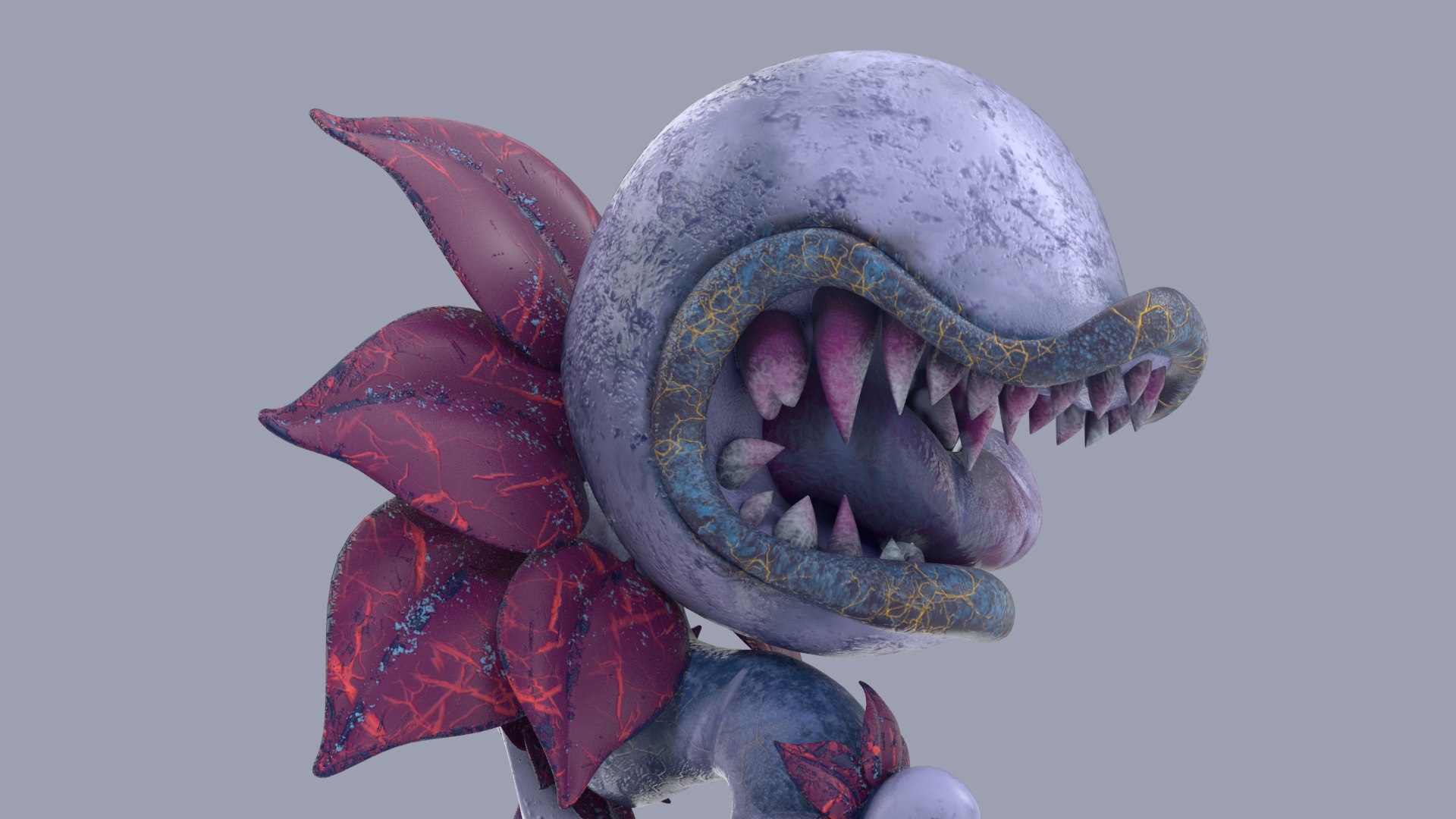 Monster plant 3D model - TurboSquid 1659799