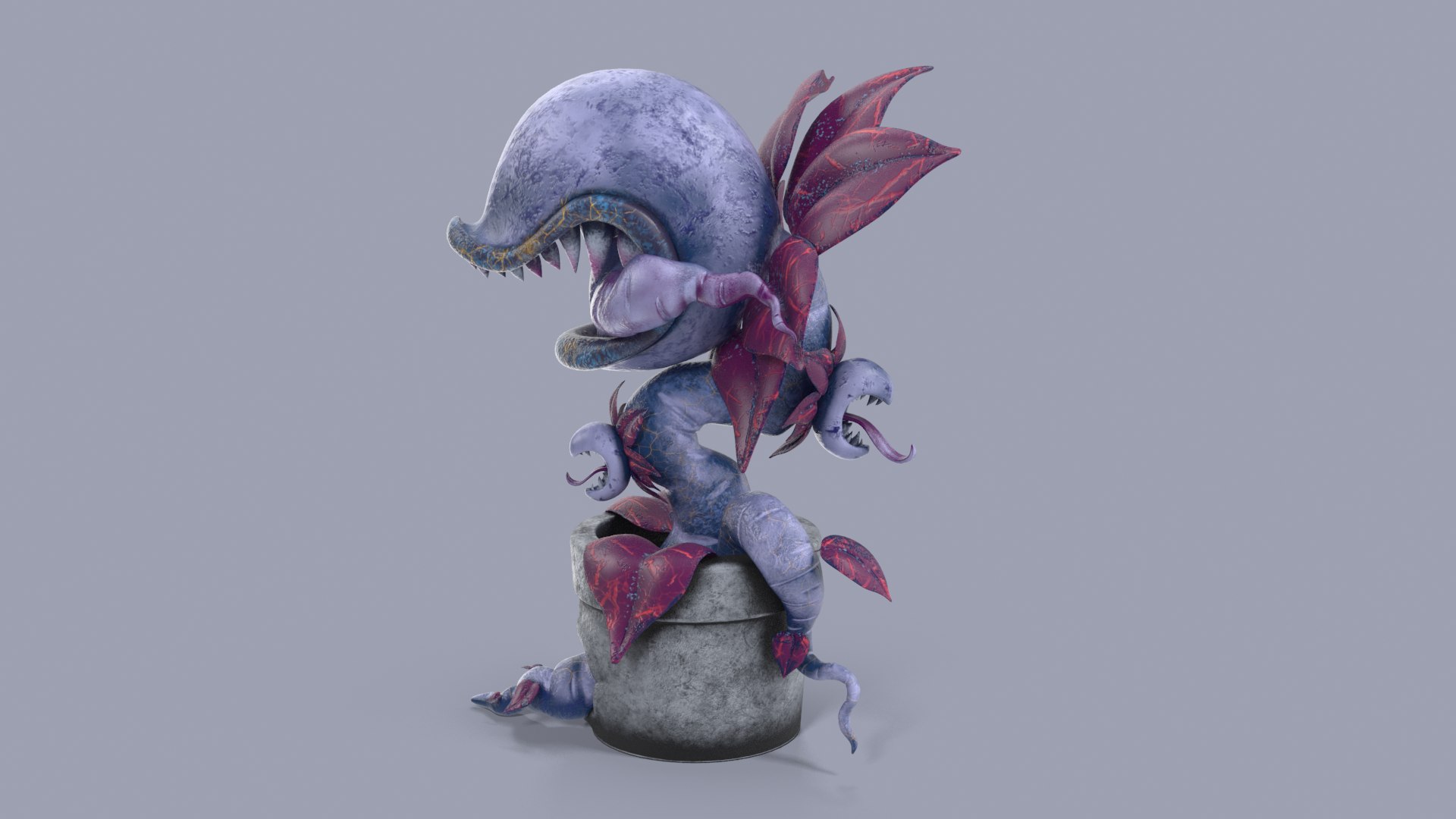 Monster plant 3D model - TurboSquid 1659799