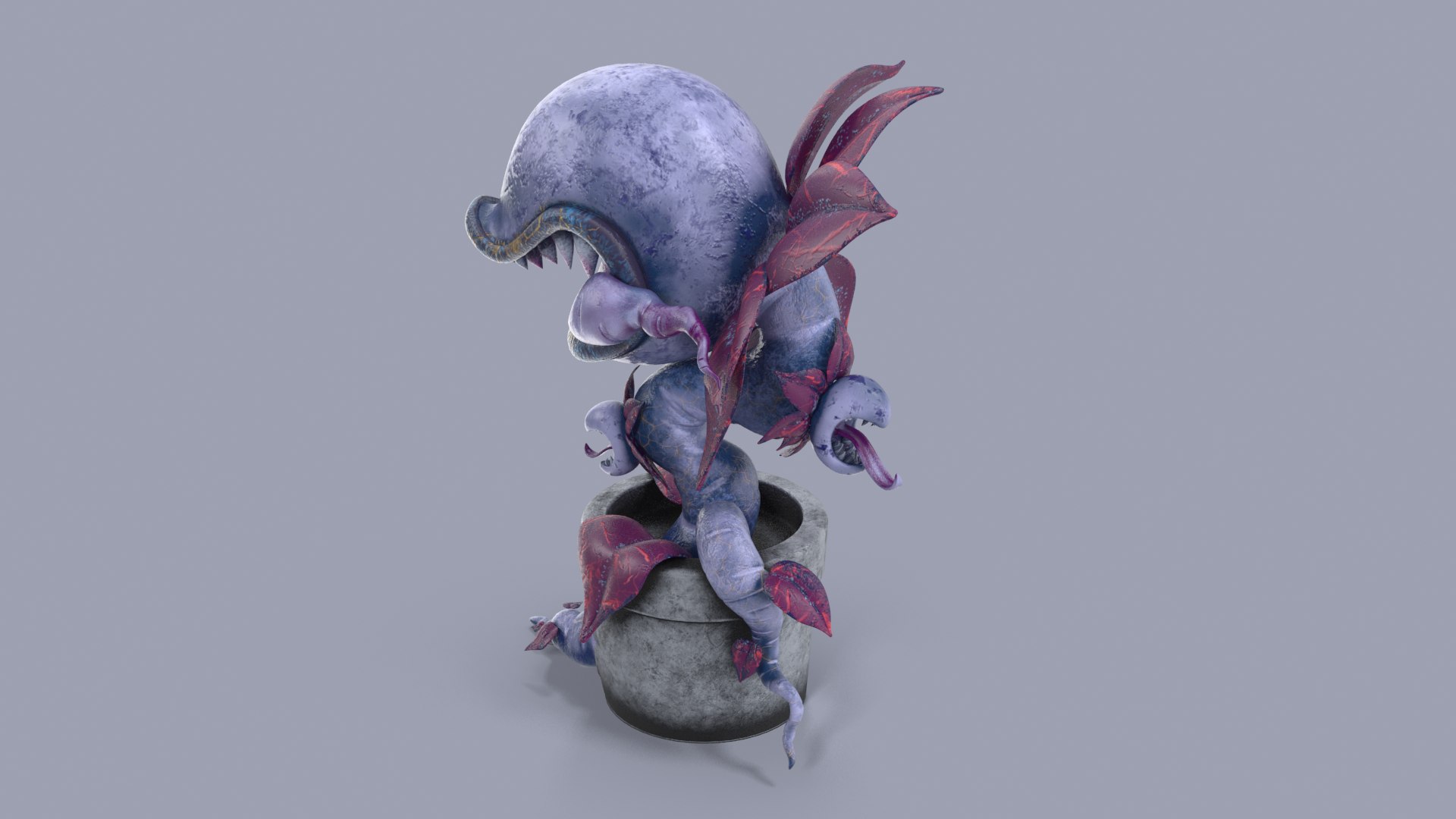 Monster plant 3D model - TurboSquid 1659799