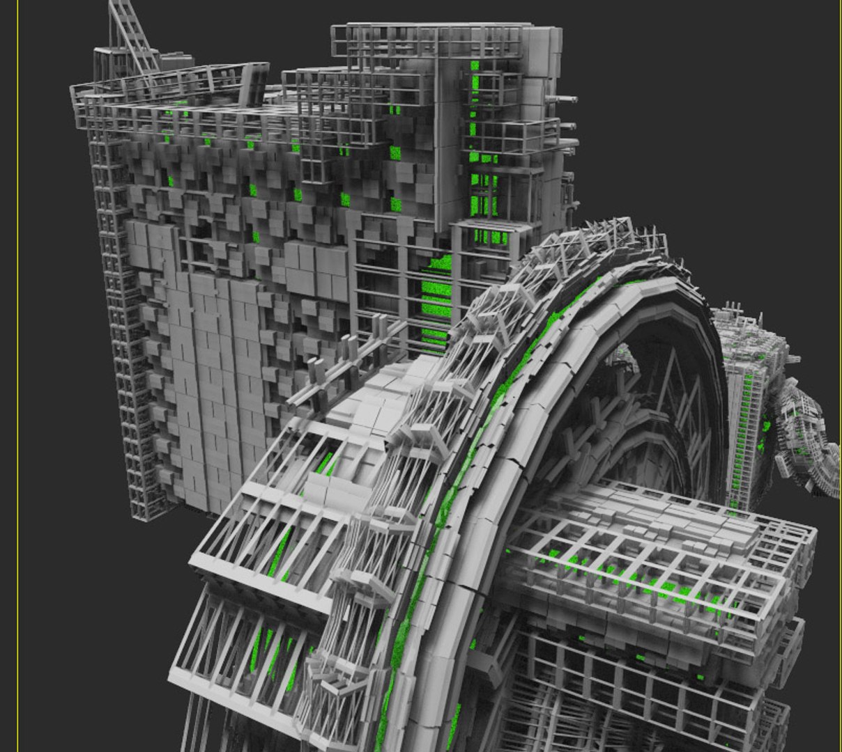 Free Scifi Nexus 3d Model