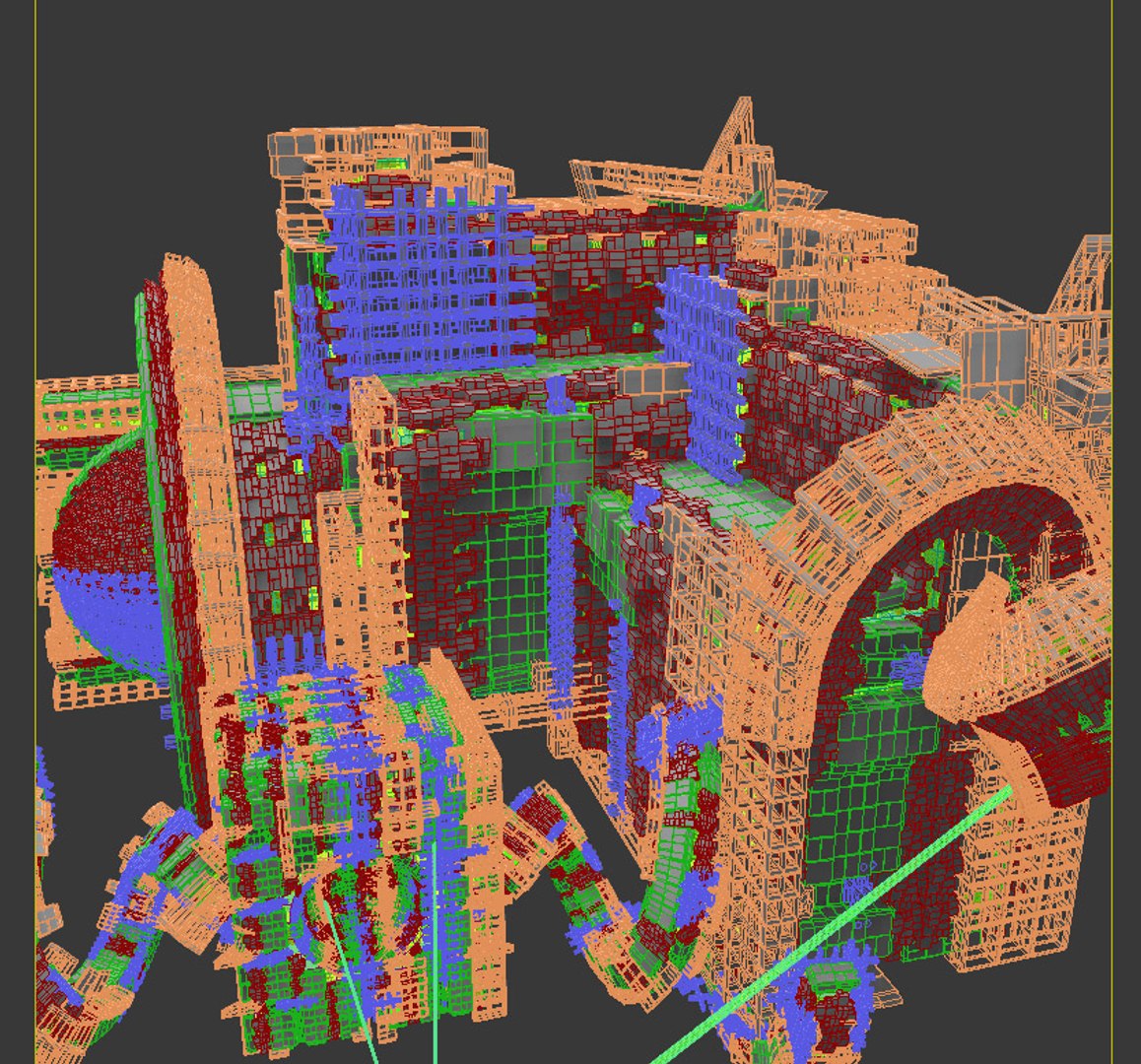 Free Scifi Nexus 3d Model