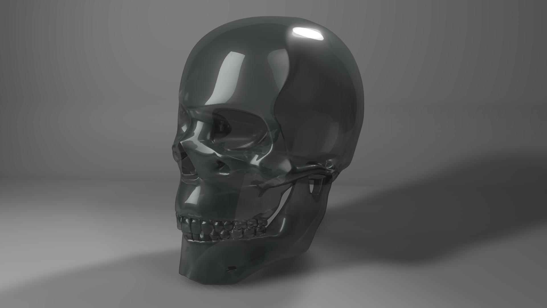 Glass Skull L768 3D Model - TurboSquid 1574977
